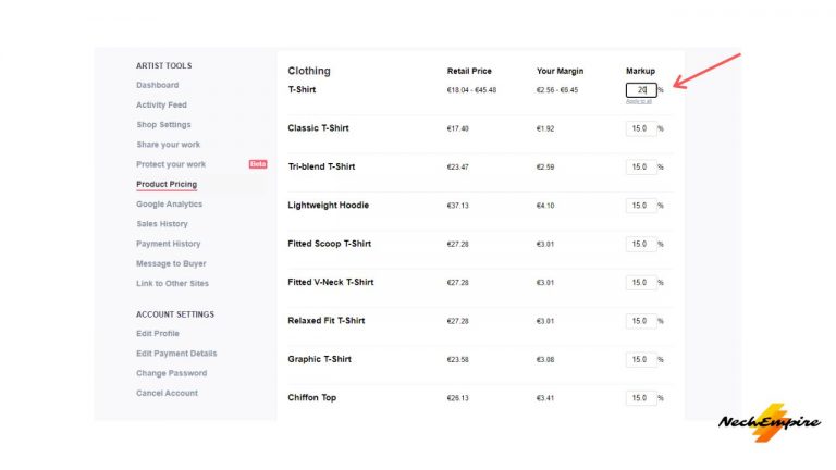 QUICK TIP: How To Change Profit Margins On Redbubble To Get More Sales ...