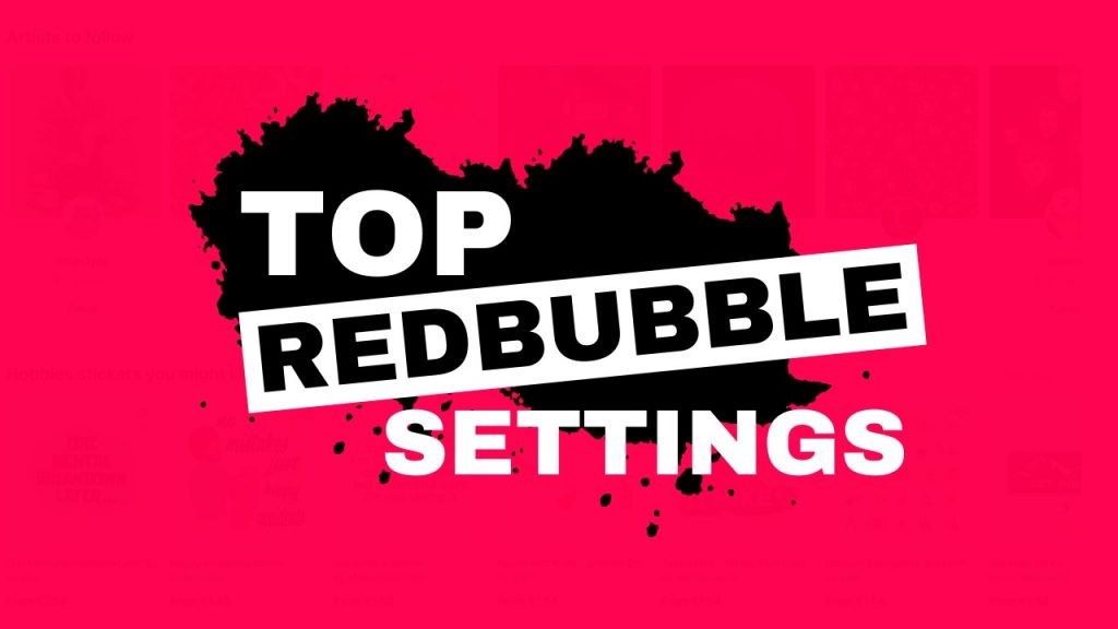 How To Add Avatar And Cover Image To Your Redbubble Shop | NechEmpire