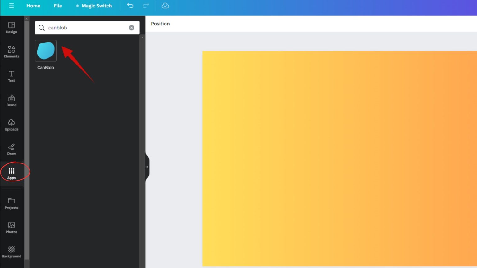 How To Make Blob Shapes In Canva With The CanBlob App