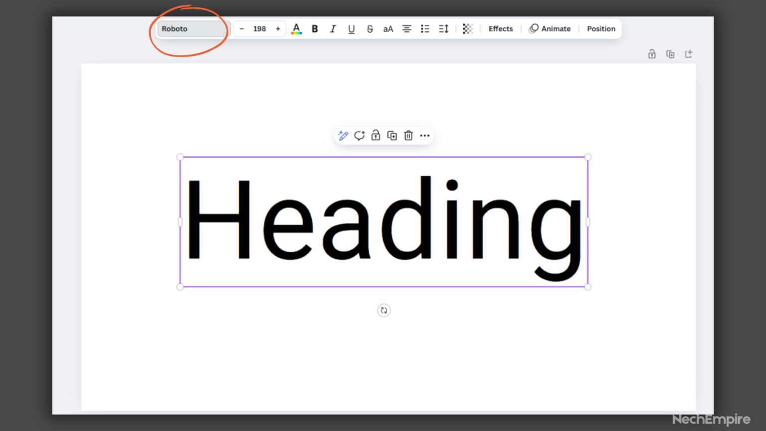 How To Outline Text In Canva (The Hollow Text Effect)